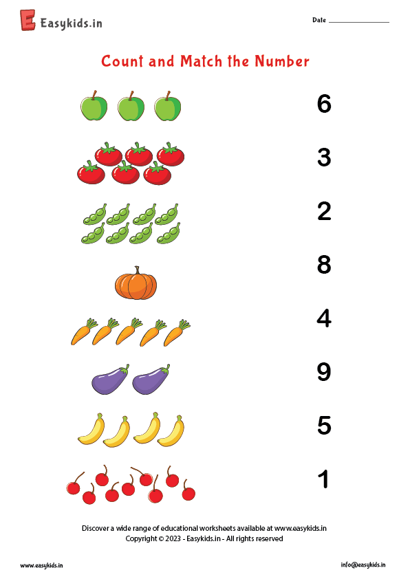 Nursery Worksheets Free Download EasyKids in Nursery Worksheets Free Download EasyKids in