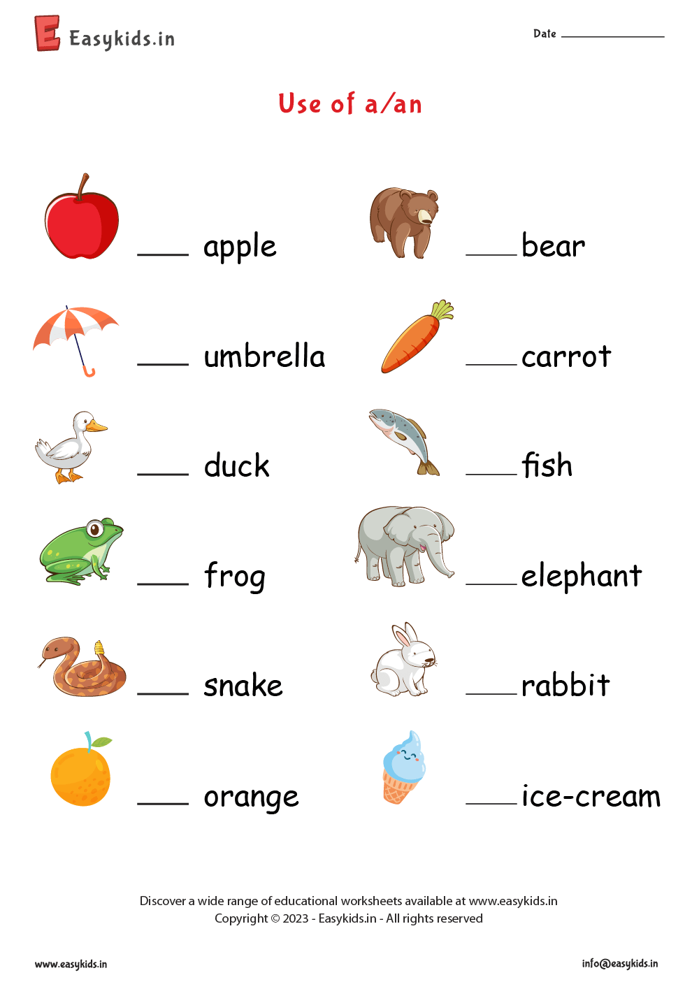 UKG Worksheets EasyKids in UKG Worksheets EasyKids in