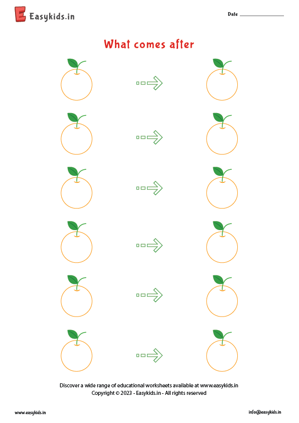What Comes After Worksheet By Easy Kids EasyKids in What Comes After Worksheet By Easy Kids EasyKids in