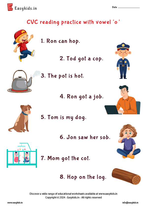 CVC Words worksheet